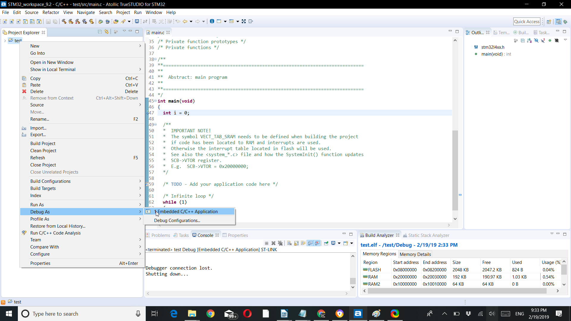 TrueSTUDIO for STM32 family