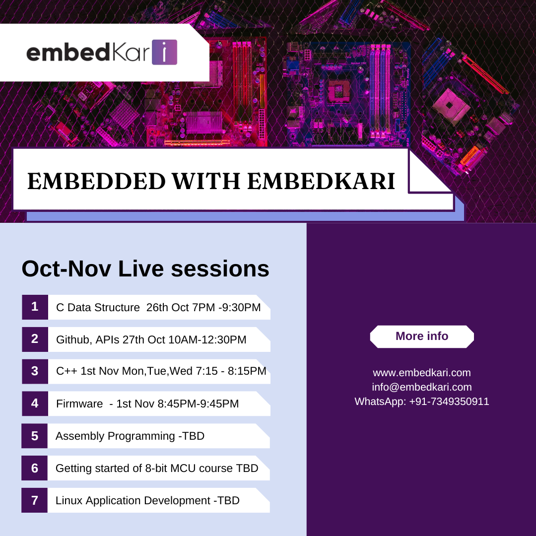 Embedded Software Workshops
