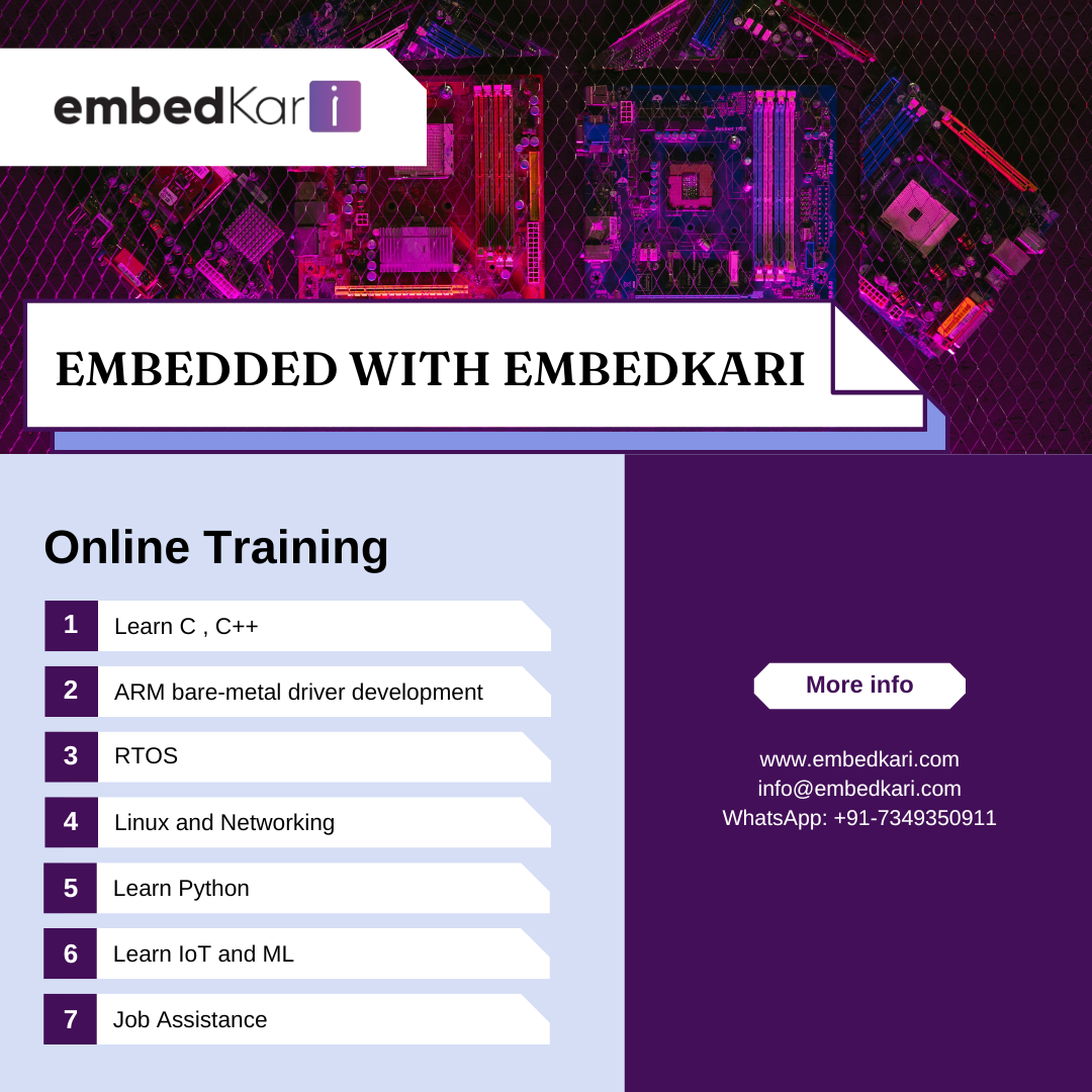 Embedded System Training -Nov